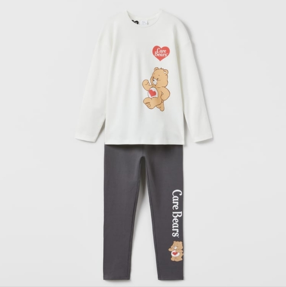 Zara | Pajamas | Kids Care Bears Tm Pyjamas Size 78 Years | Poshmark